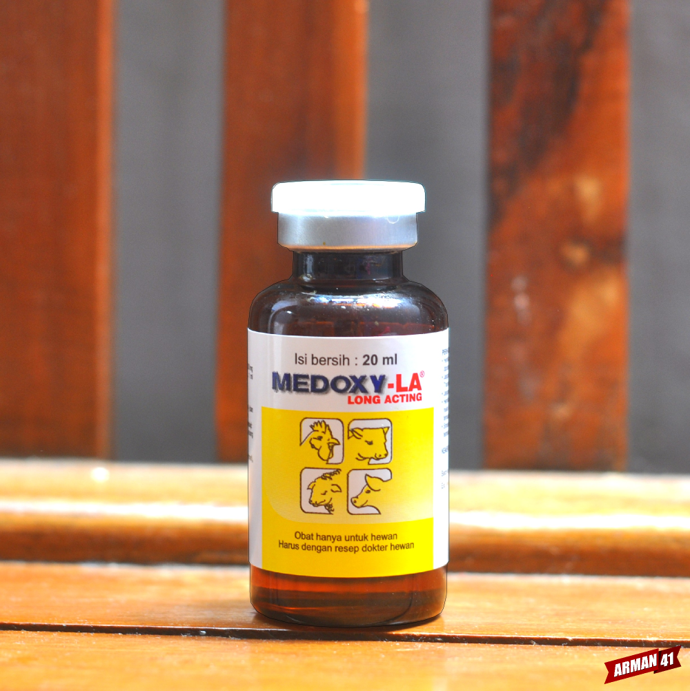 Obat Hewan Sapi Kambing Babi Ayam MEDOXY LA 20 ml Medion | Lazada Indonesia