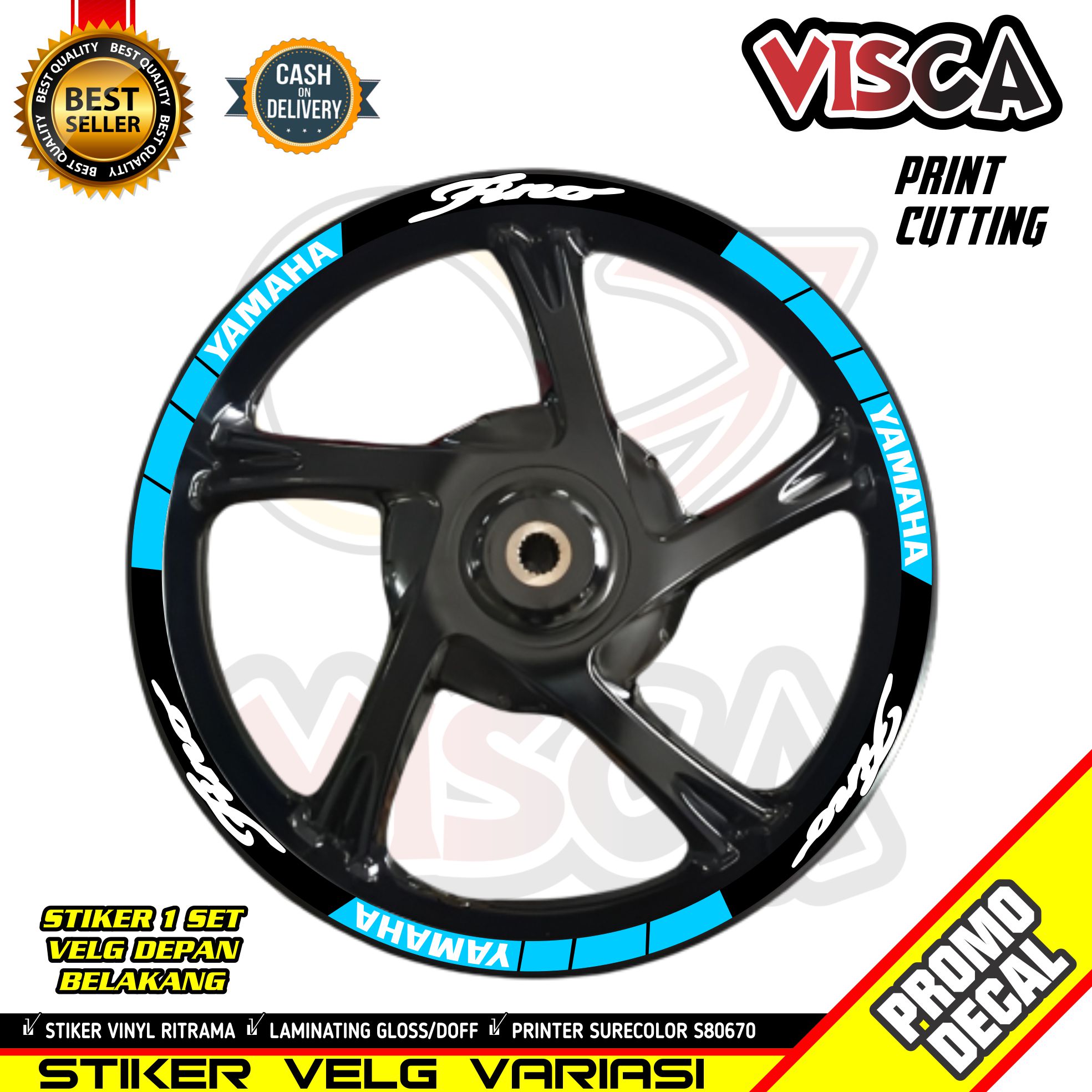 Stiker Velg List Velg Motor Stiker Velg Fino 02 | Lazada Indonesia