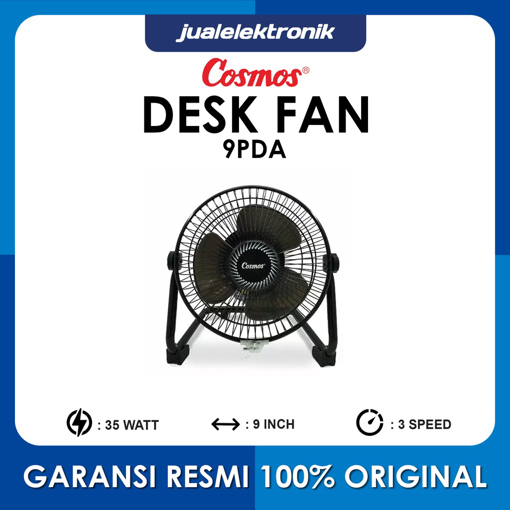 Cosmos 9PDA – Desk Fan 9 inch 35 Watt | Lazada Indonesia
