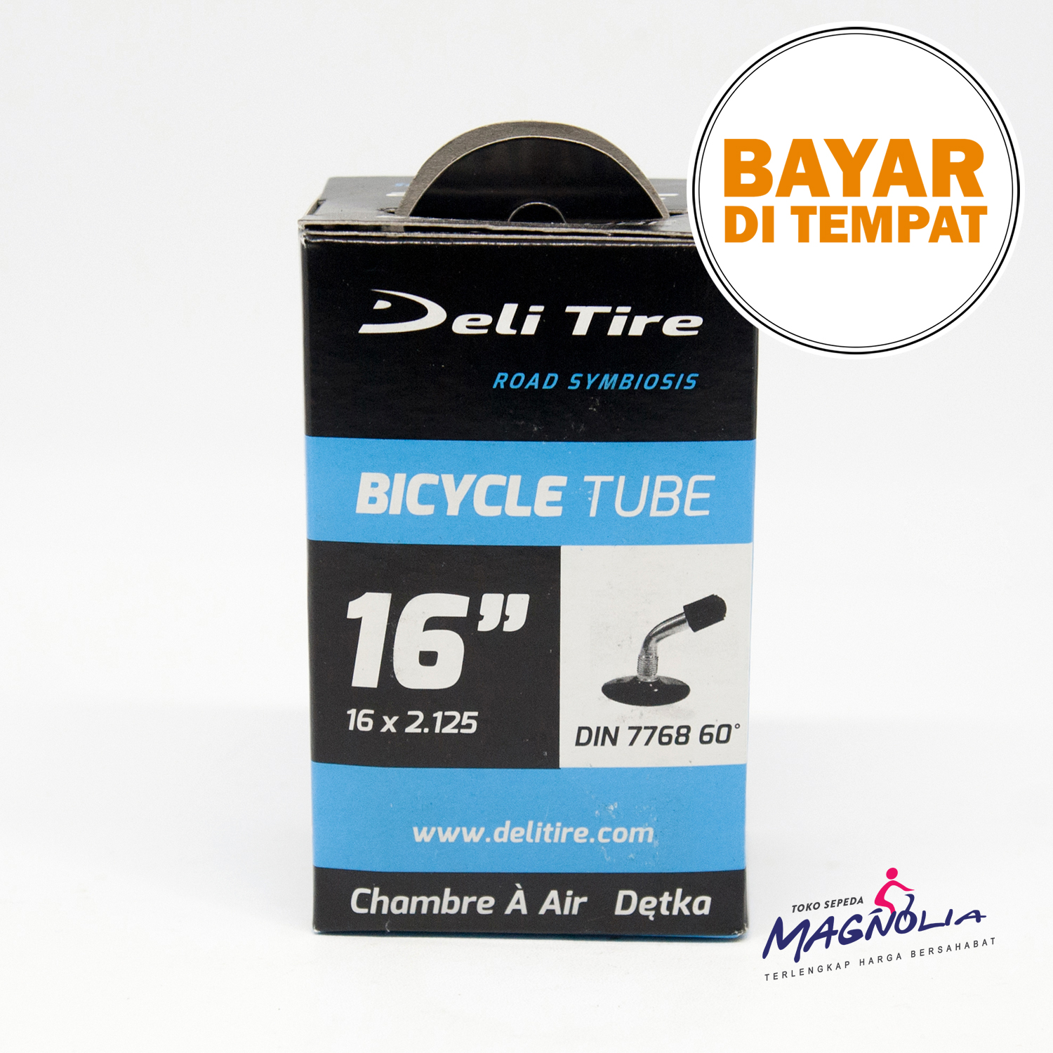 Ban Dalam Sepeda Listrik Selis 16 X2.125 Deli Tire Pentil Bengkok | Lazada Indonesia
