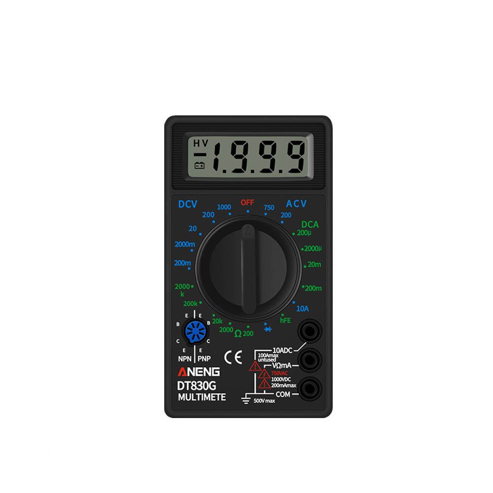 (dalam Stok, Dikirim Dari Jakarta)Multimeter Digital XL830L Portable ...