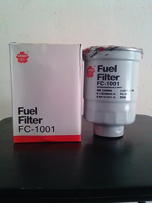 Fuel Filter Saringan Solar Mitsubishi Kuda Diesel Sakura FC-1001 ...