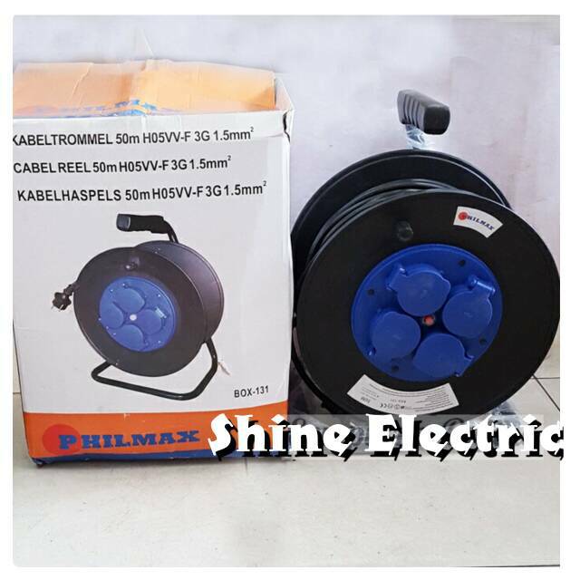 Kabel Rol 50M 50 M 50Meter 50 Meter Philmax Kabel Roll Kabel Box ...