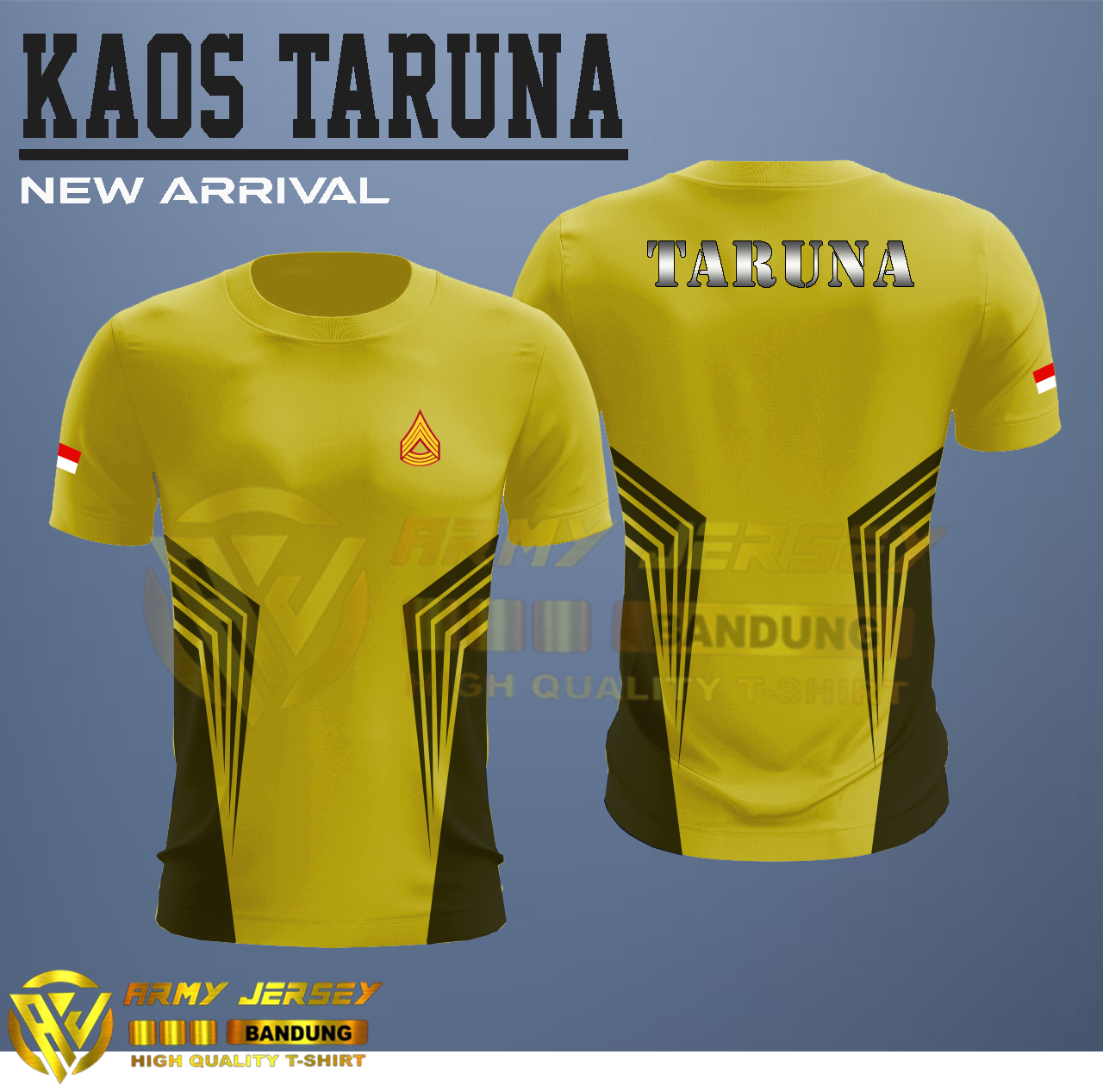 Kaos Baju Taruna Bahan Jersey | Lazada Indonesia