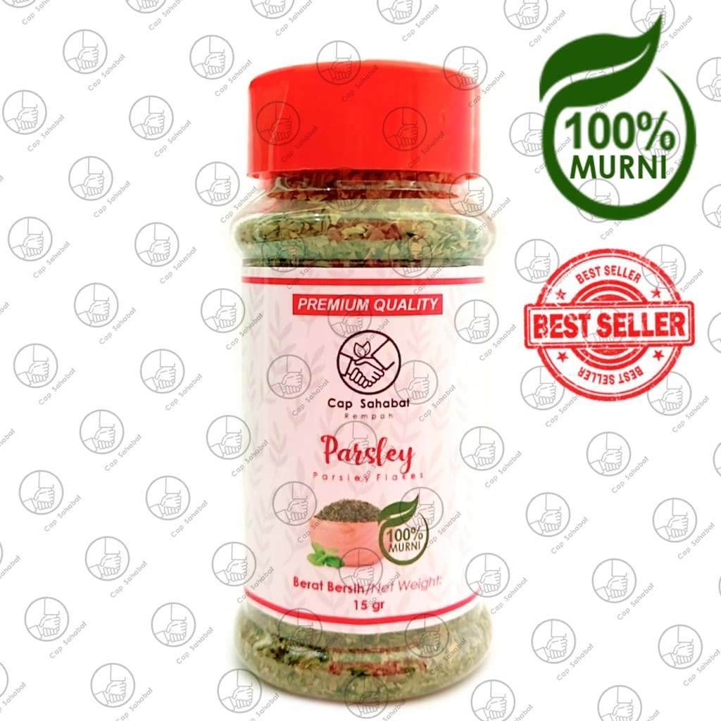 Cap Sahabat - Parsley Kering Botol Premium / Dried Parsley Leaves ...