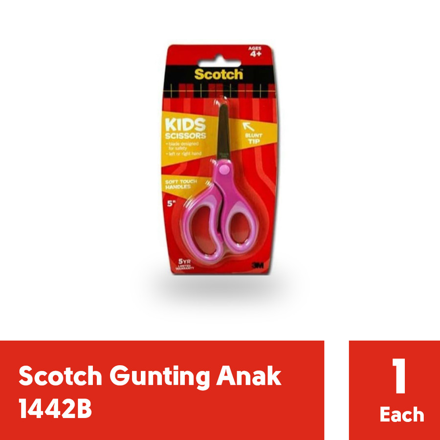 Gunting Anak 3M Scotch 1442B | Lazada Indonesia