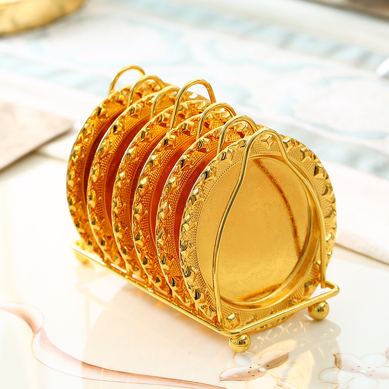 Mi.more Piring Set With Stand Emas Dessert Permen Kurma Buah Kue Piring ...