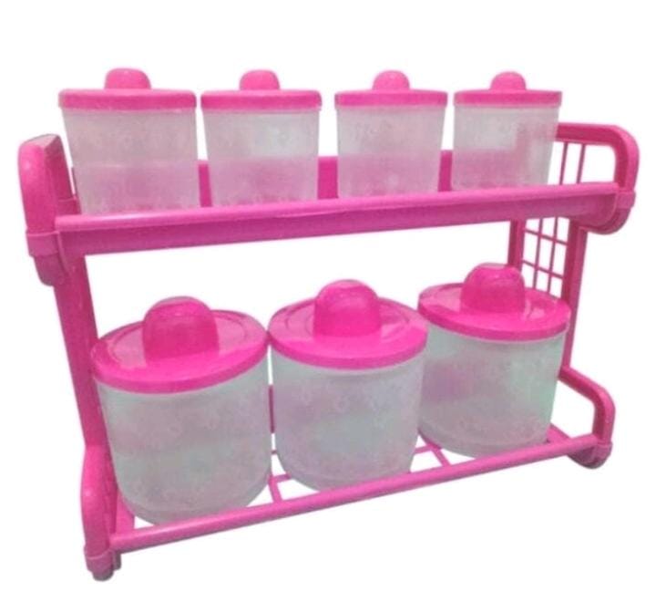 Rak Bumbu Dapur Susun Serbaguna - Kitchen Set Rack Wadah - Tempat Bumbu ...