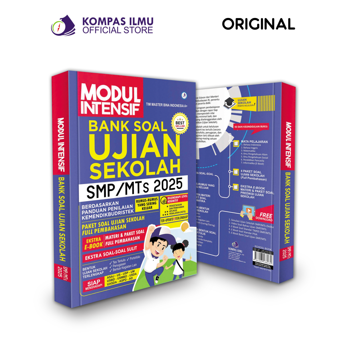 BUKU US SMP TERBARU | Modul Intensif Bank Soal Ujian sekolah SMP/MTs ...