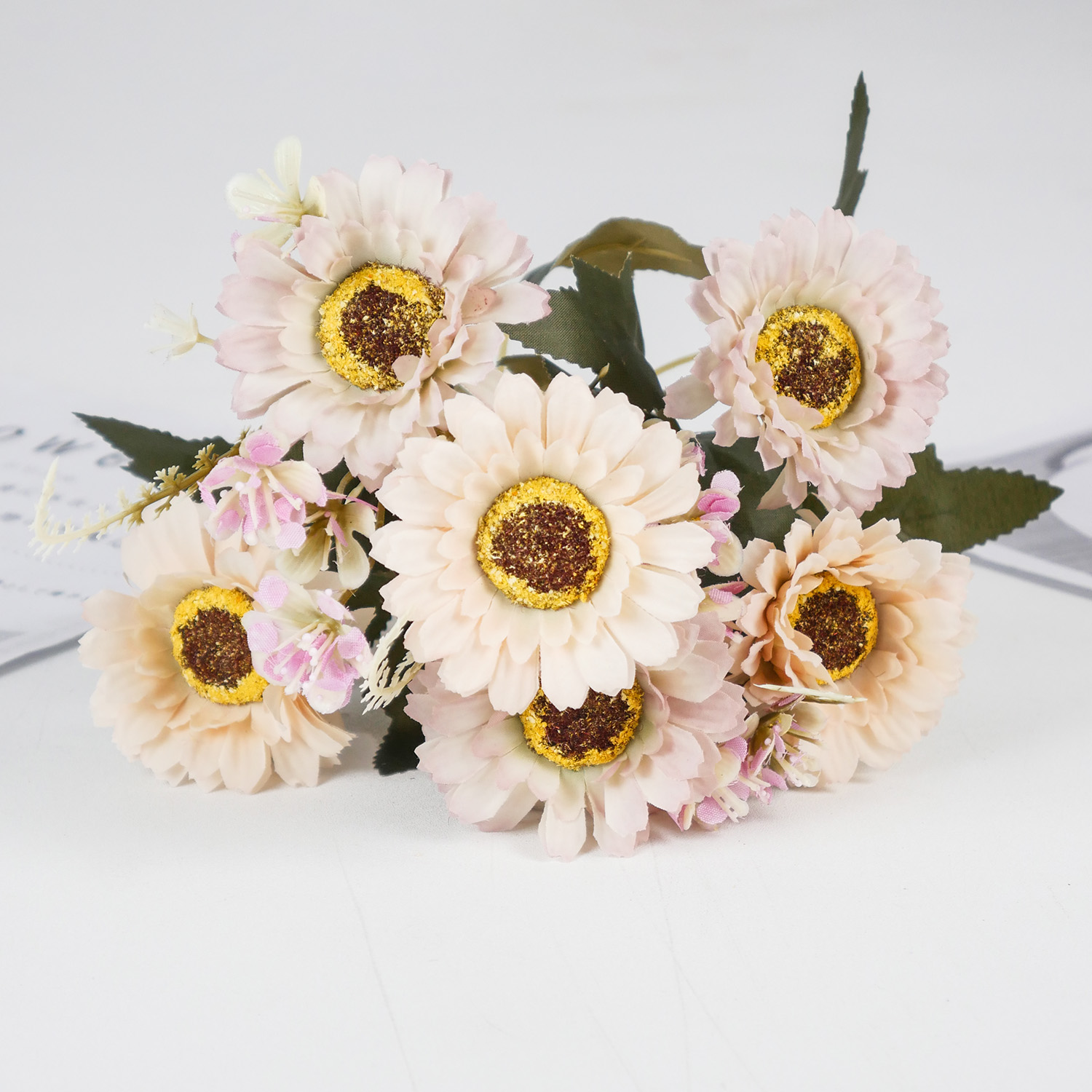 Bunga Garbera Panca Warna Cabang 6 - bunga Imitasi artificial kain ...