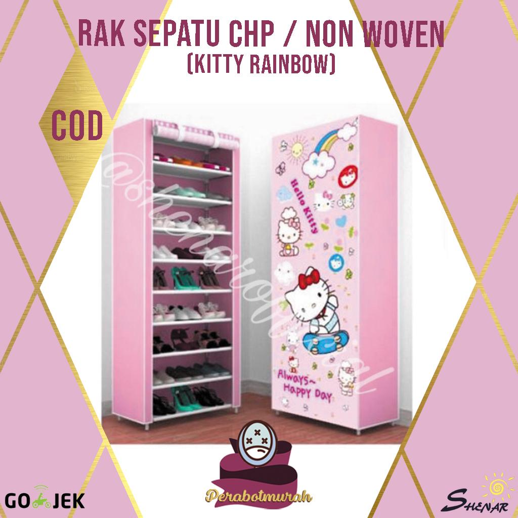 RAK SEPATU / KARTUN / KARAKTER / BERMOTIF / ANAK / RAK SUSUN, RS 10 CHP ...