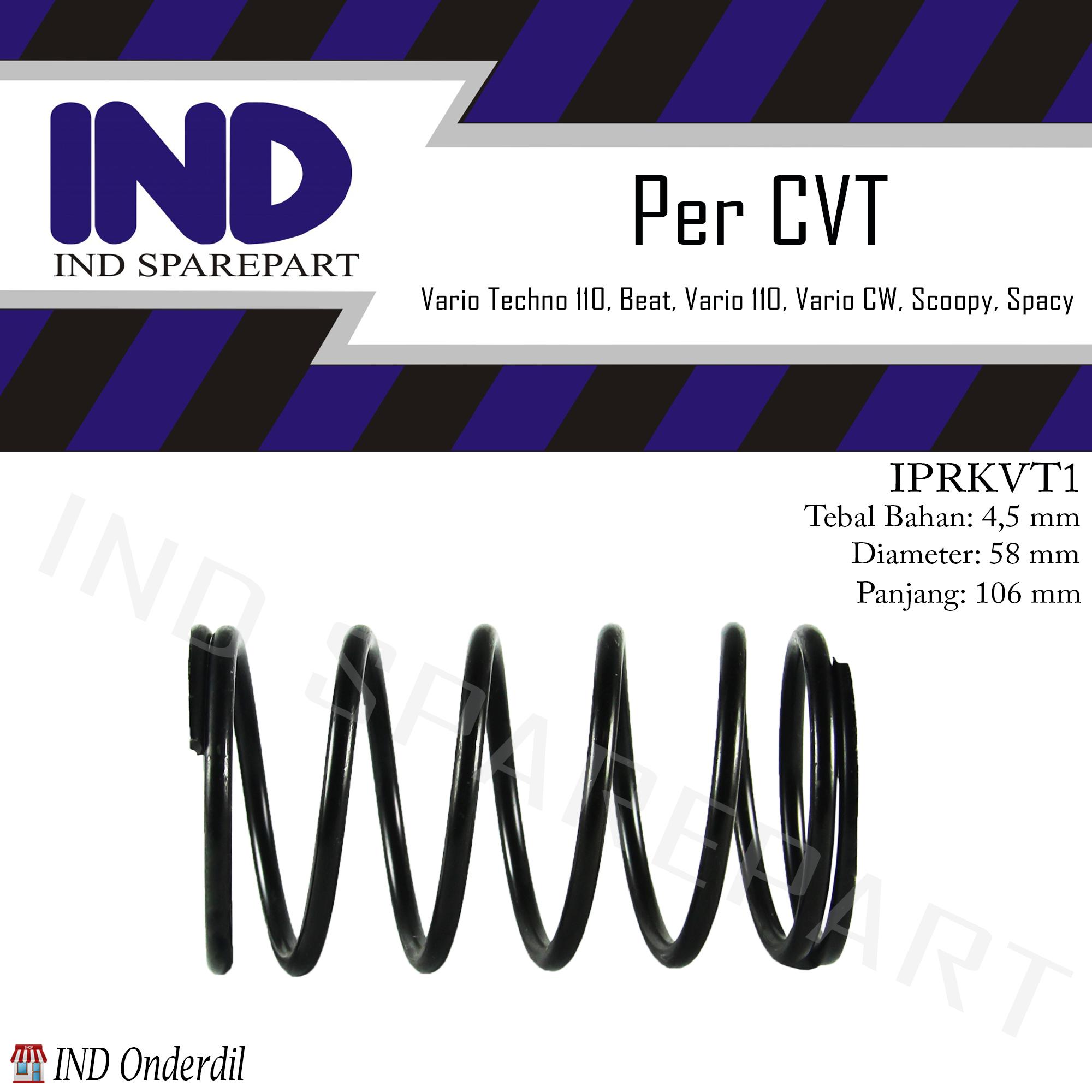 Per-Pir-Peer CVT-Rumah Kopling Vario Techno 110 & Beat & Scoopy & Spacy ...