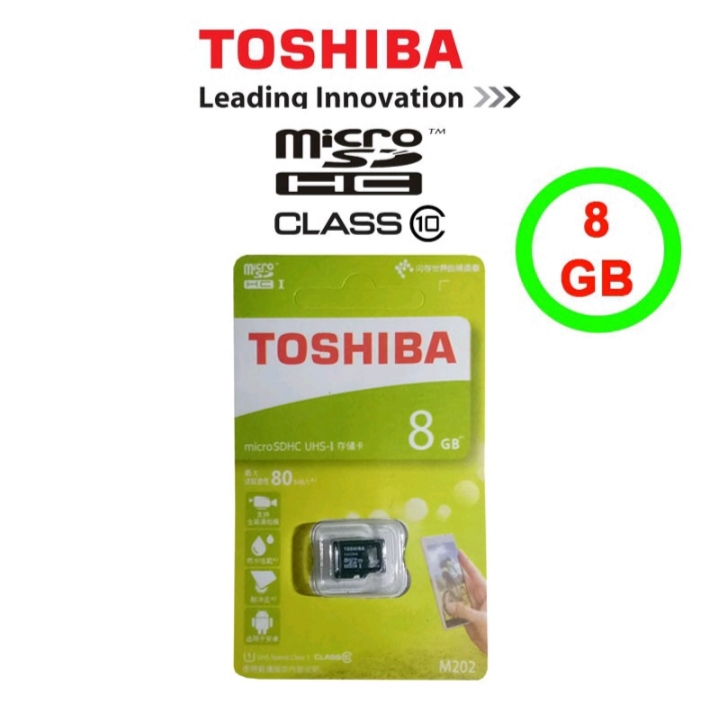 Memory Card - MMC Micro SD Toshiba 8GB 16GB 32GB 64GB 128GB Class 10 ...