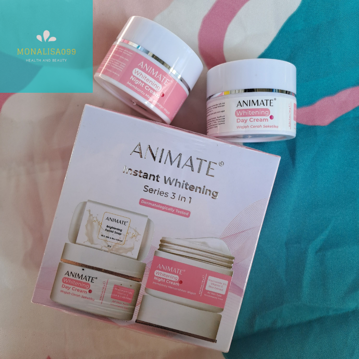 MURAH!! BELI PAKET ANIMATE 3IN1/Animate Instant Whitening Series 3in1 ...