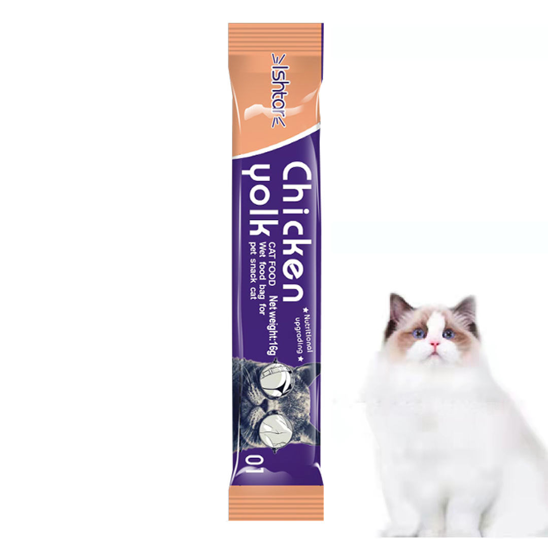 Creamy Treats Snack Kucing 16g Cat Food Makanan Kucing ISHTAR 16 Gram ...