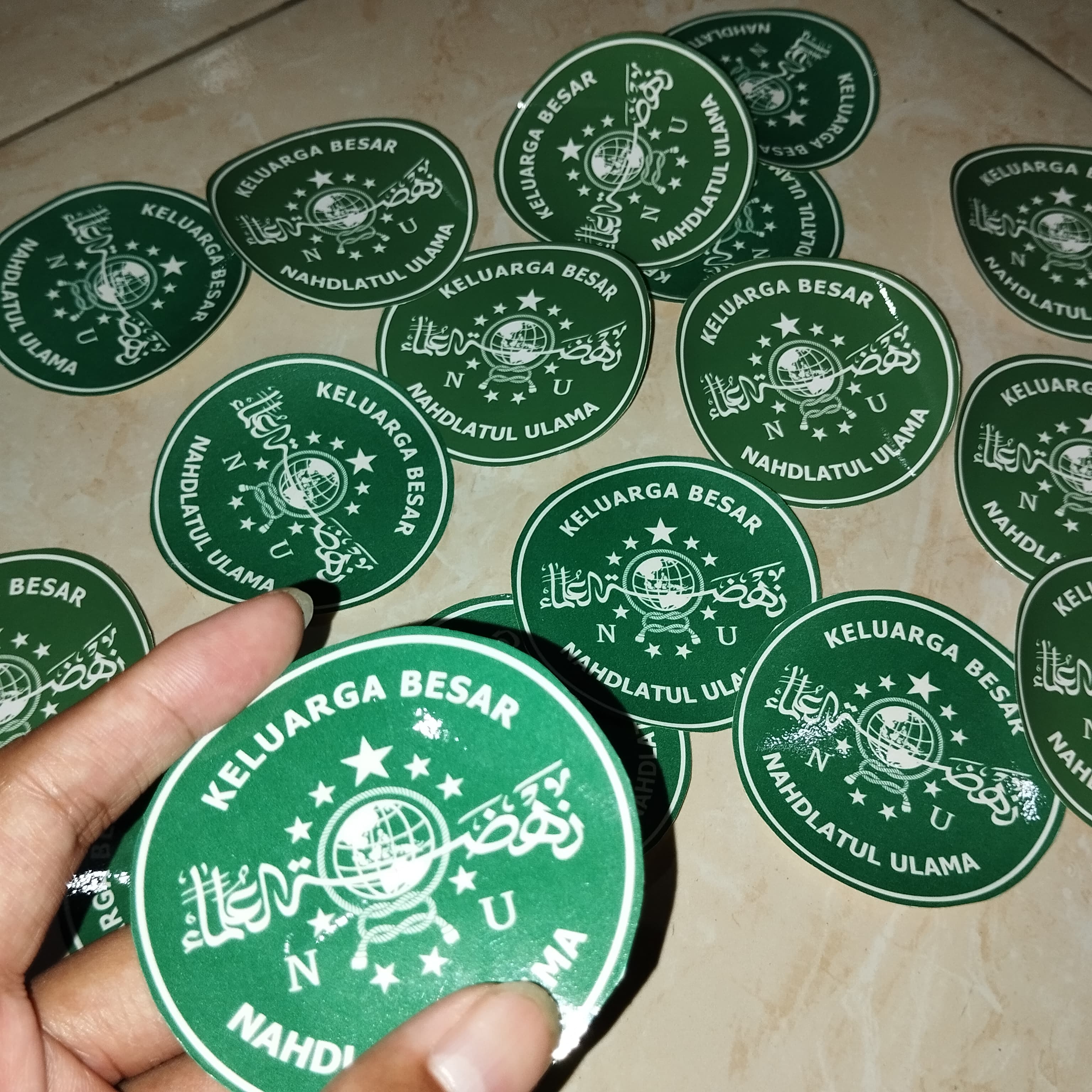 Stiker NU | Stiker Keluarga Besar NU | Nahdlatul Ulama 9 Pcs | Lazada ...