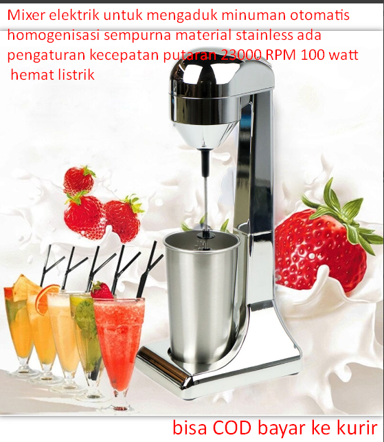 Mixer elektrik untuk mengaduk minuman otomatis homogenisasi sempurna ...