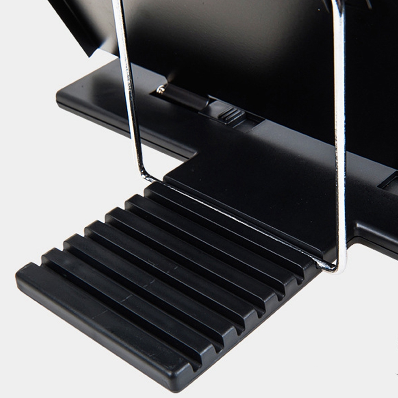JIELISI Desktop Document Book Holder with 7 Adjustable Positions Clip ...