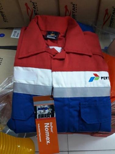 Wearpack Pertamina Nomex Original Atau Coverall Nomex Pertamina Dupont ...