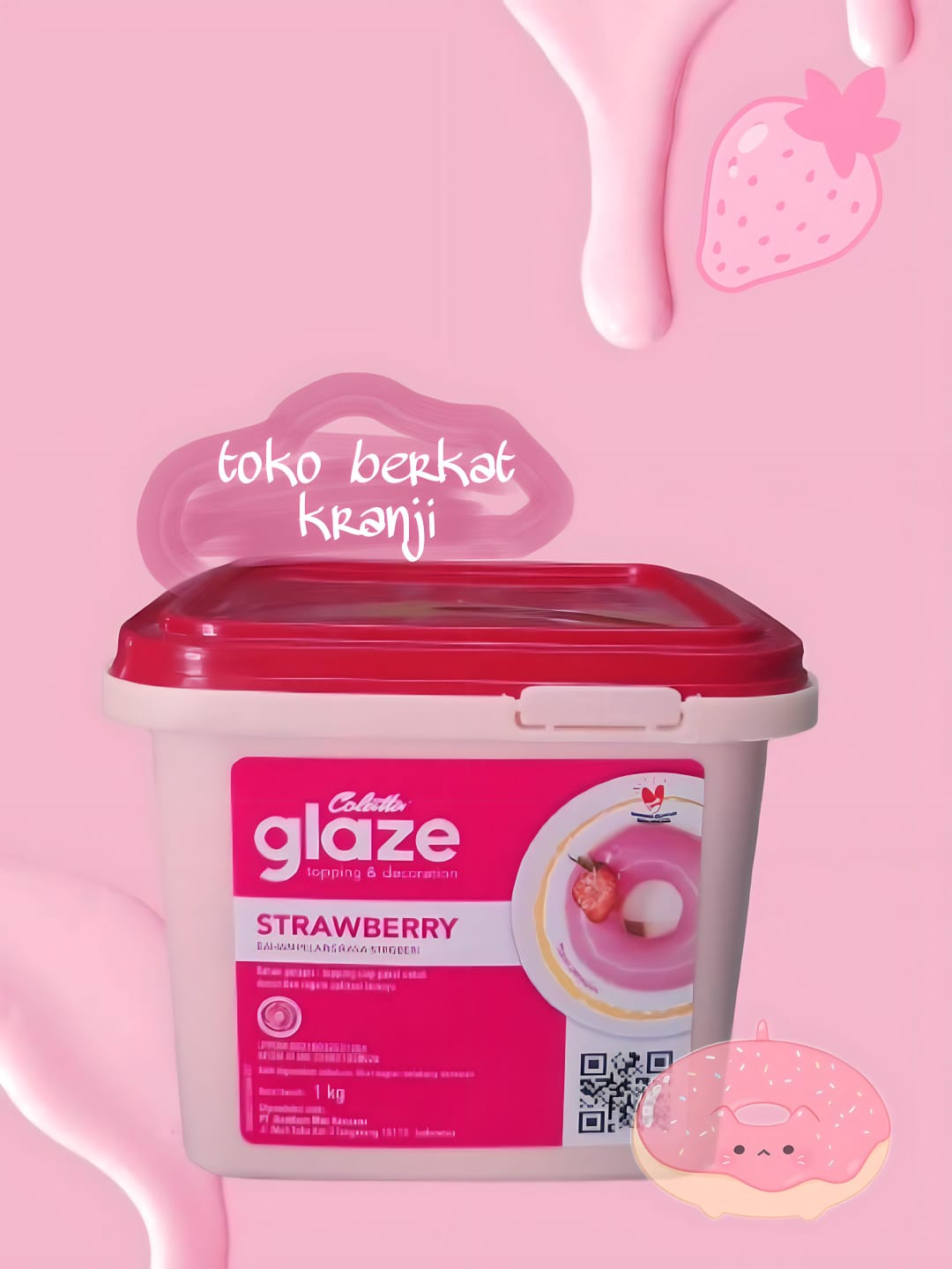 Colatta glaze strawberry 1kg/pcs | Lazada Indonesia