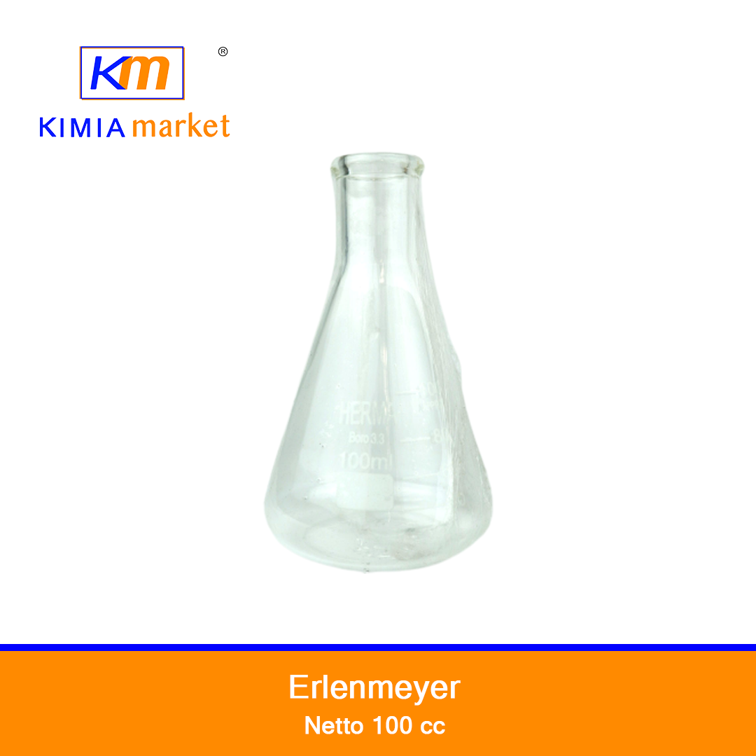 Labu Erlenmeyer Herma 100ml / Peralatan Laboratorium | Lazada Indonesia