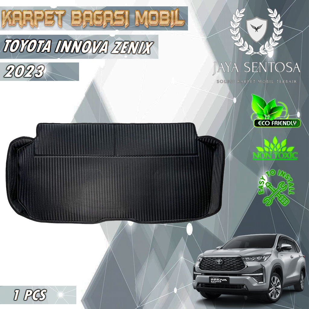 Karpet Bagasi Mobil Toyota Innova Zenix 2023 Motif Carbon EVA Material ...