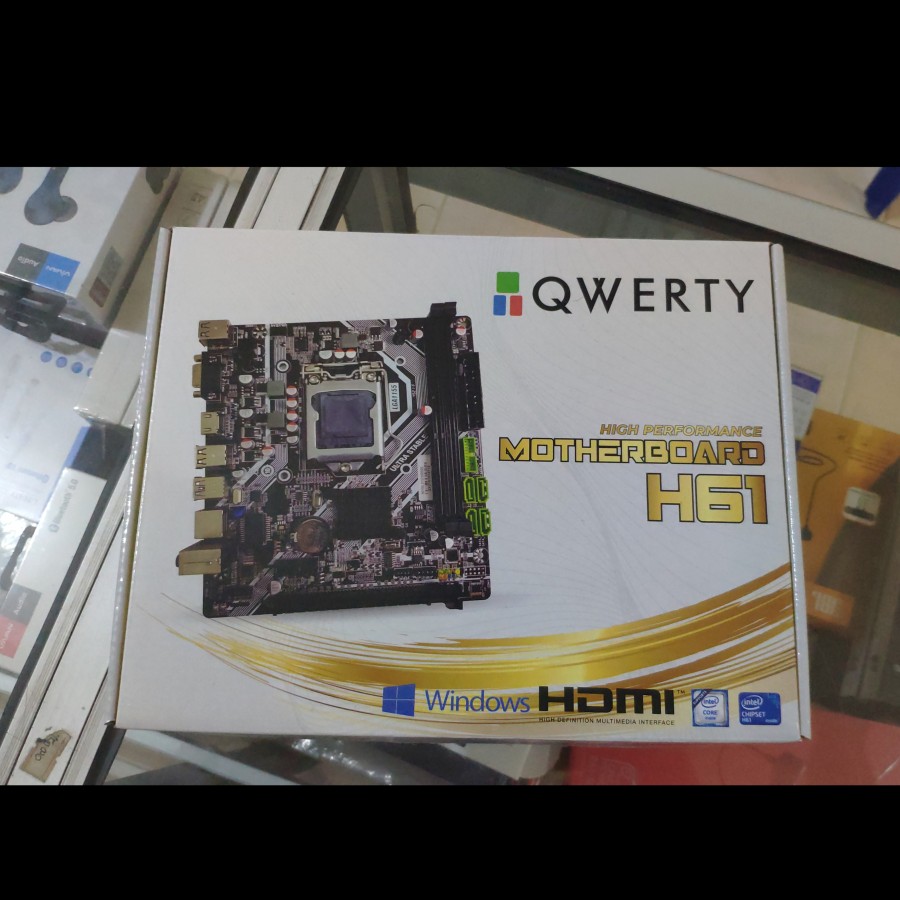 Motherboard Qwerty H61 with M2 NVMe Slot - LGA 1155 | Lazada Indonesia