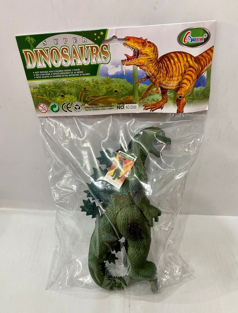 Mainan Karet Anak Binatang Karet Super Dinosaur Godzilla D068 | Lazada ...