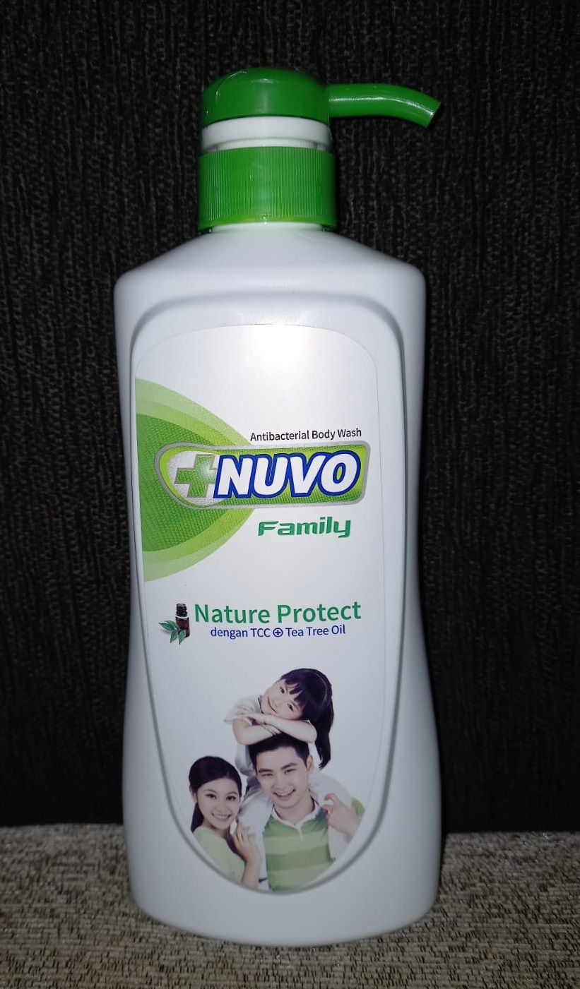 NUVO FAMILY Sabun Mandi Cair Botol 550ml | Lazada Indonesia