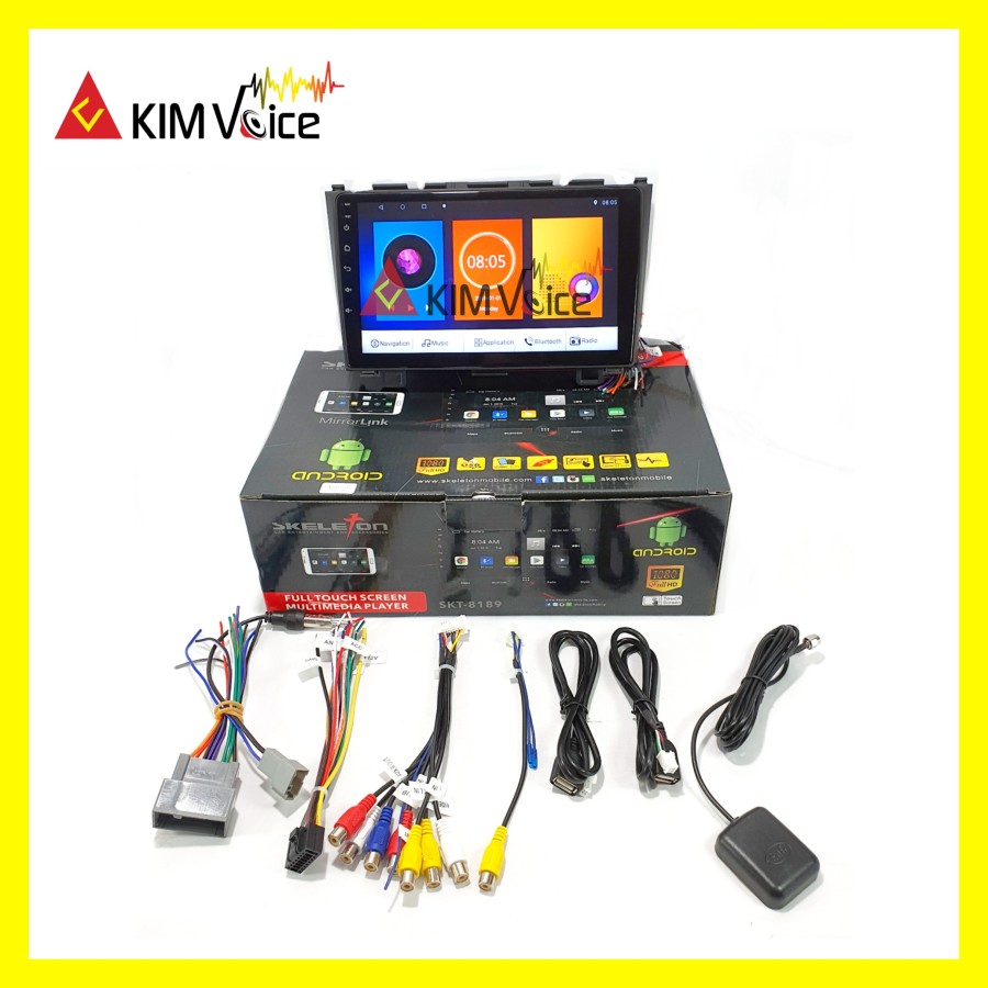 Head Unit Android SKELETON 9 inch OEM CRV 2007-2012 | Lazada Indonesia