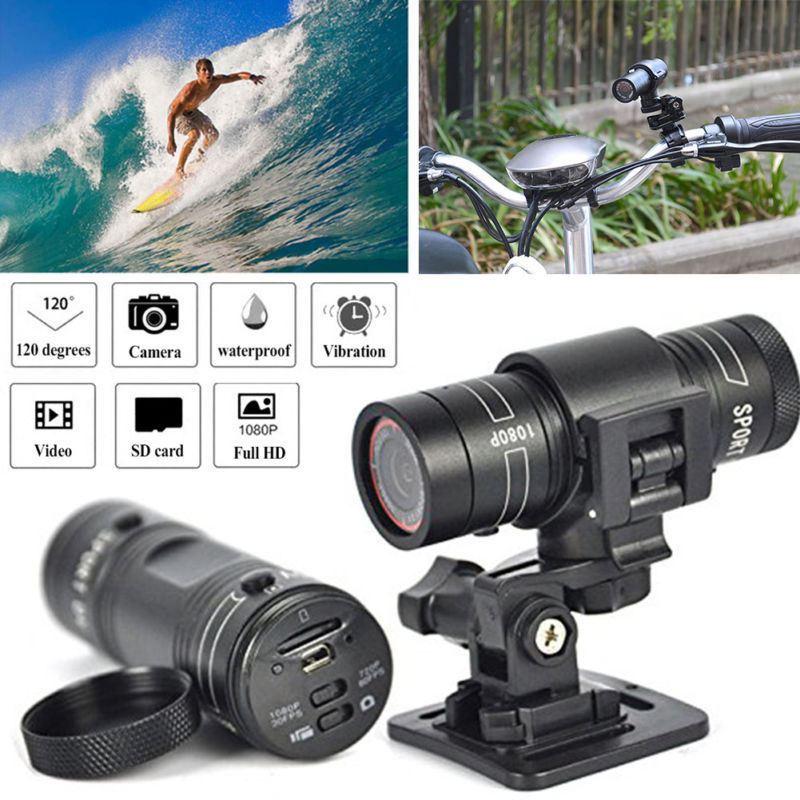 Mini F9 HD 1080P Bike Motorcycle Helmet Sport Camera Video Recorder DV ...