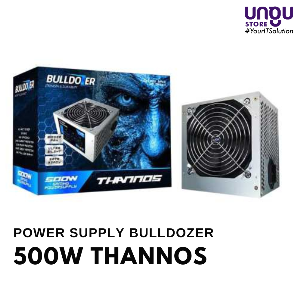 Power Supply Bulldozer 500W PSU PC Komputer 500Watt Bulldozer Thannos ...