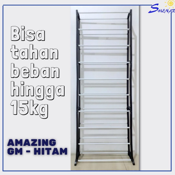 RAK JILBAB/HIJAB/KERUDUNG/RAK SEPATU/RAK MULTIFUNGSI, SERBAGUNA - RAK ...