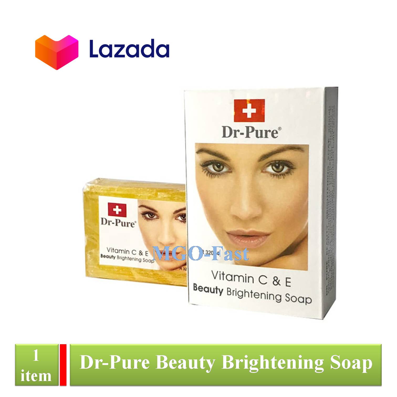 Dr Pure Vitamin C & E / Dr Pure Beauty Brightening Soap / Sabun Dr Pure ...