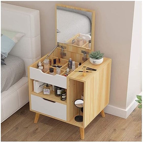 Meja Rias/Meja Makeup Desk/Meja Dandan/Meja Rias Kamar Tidur Minimalis ...