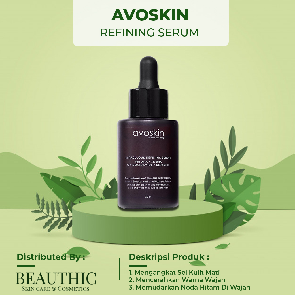 AVOSKIN MIRACULOUS REFINING SERUM 30 ML | Lazada Indonesia