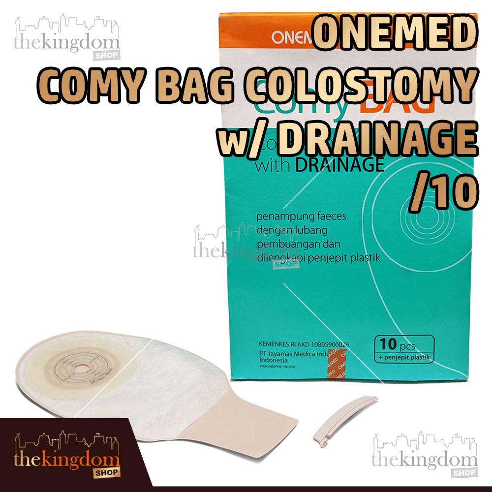 Onemed Comy Bag Colostomy With Drainage Kantong Kolostomi | Lazada ...