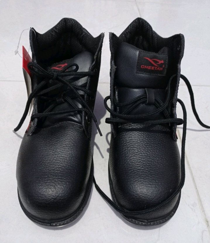 Sepatu Safety Cheetah 2180H Original / Sepatu pelindung kerja, Model ...