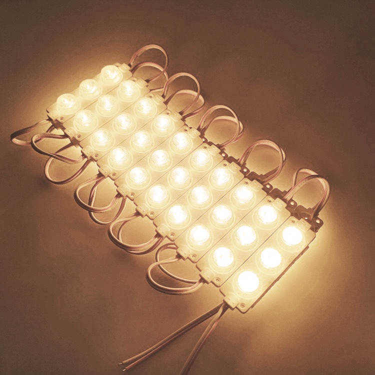 LED Modul Strip 3 Mata 12V 24V / Lampu Modul Mata Timbul / 3030 SMD ... LED Modul Strip 3 Mata 12V 24V / Lampu Modul Mata Timbul / 3030 SMD ...