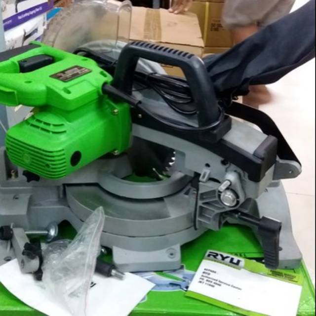 Ryu Mitersaw RMS255 Mesin Potong aluminium RMS 255 Mitter saw gergaji ...