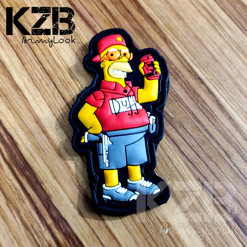 Emblem Karet Velcro Tactical THE SIMPSONS | Lazada Indonesia