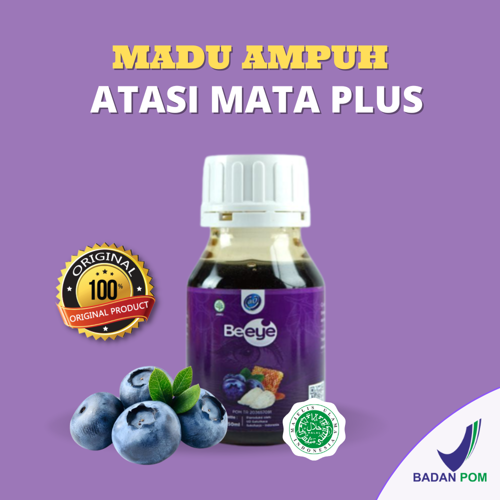 [Bisa COD] MADU BEEYE Untuk Atasi Mata Plus Anak | Obat Alami Untuk ...