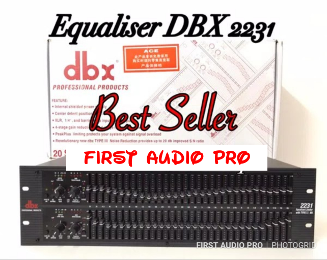 EQ DBX 2231 / EQUALIZER DBX 2231 GRADE A++ | Lazada Indonesia