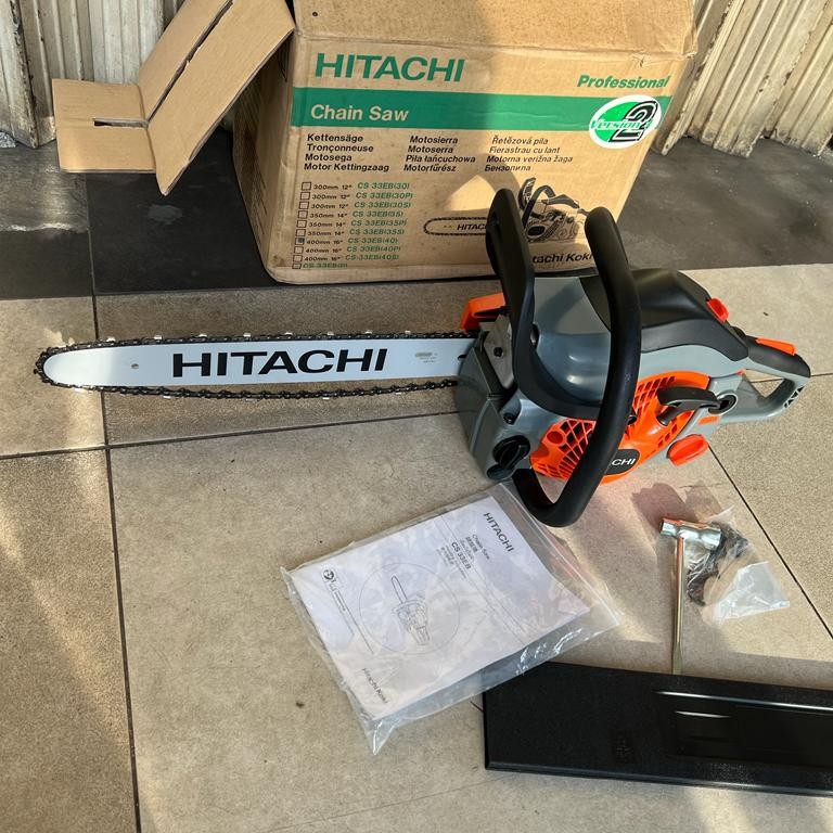 Chainsaw HITACHI Japan CS33EB CS 33EB 16" 32CC bensin 2 tak | Lazada Indonesia