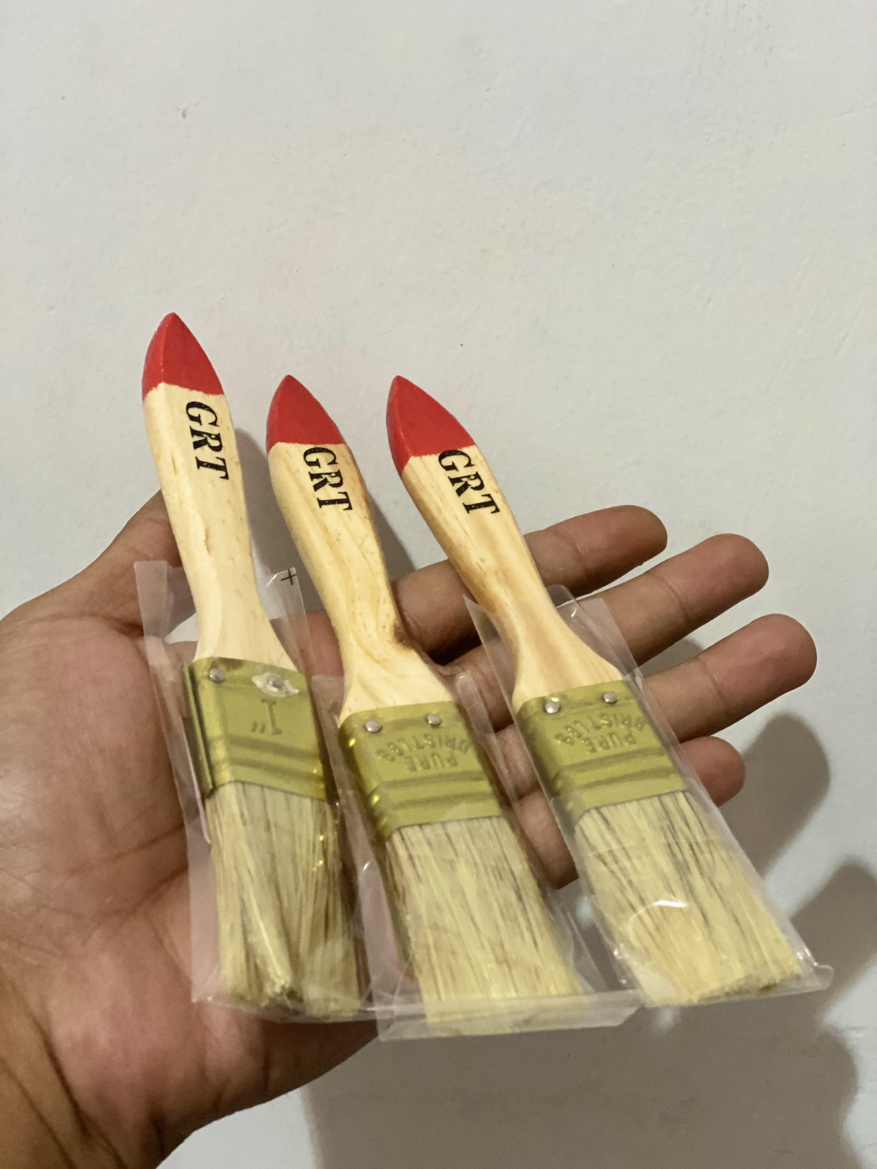 KUAS CAT ATAU KUAS RESIN CARBON UKURAN 1inch " | Lazada Indonesia