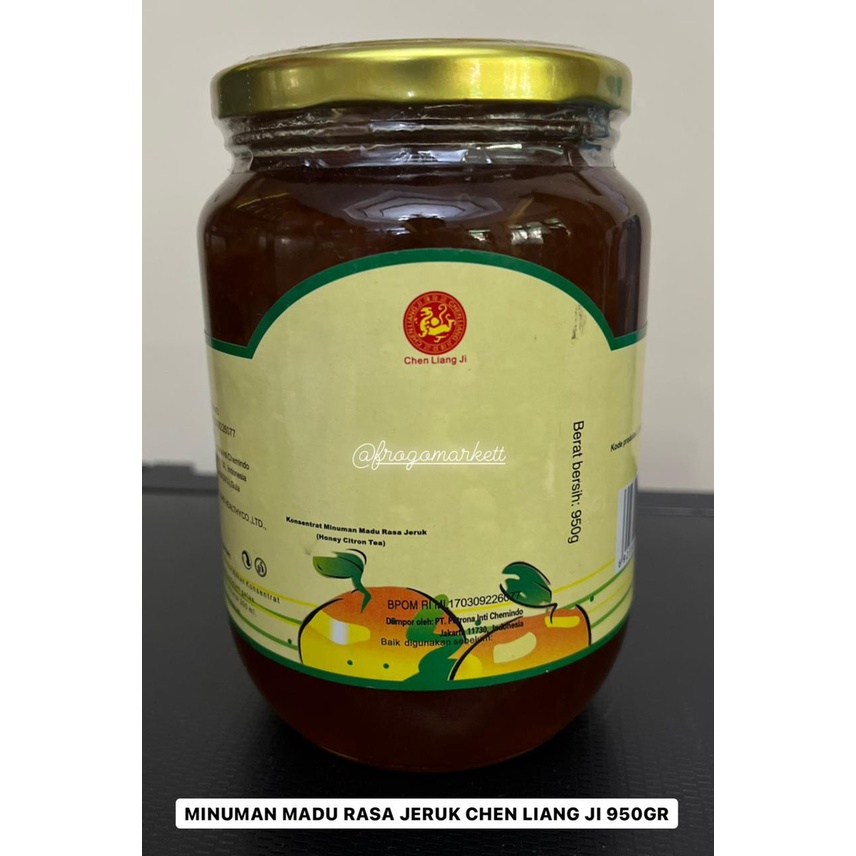 Konsentrat Minuman Madu Rasa Jeruk Honey Citron Tea Chen Liang Ji 950gr ...