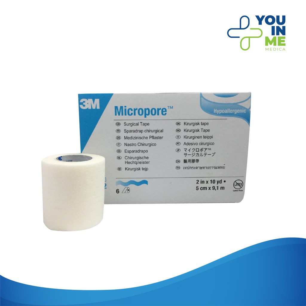 3M Micropore 2 Inch Tanpa Dispenser | Lazada Indonesia