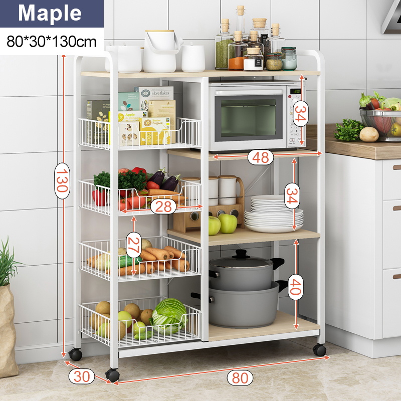 Sakula Kitchen Rack / Rak Dapur Susun Minimalis / Rak Oven Microwave ...