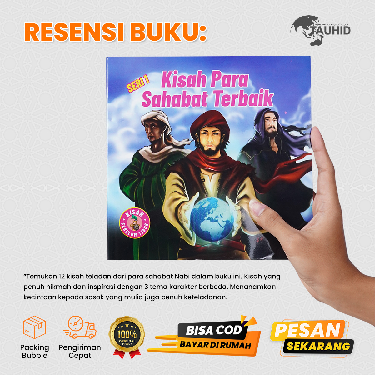 Buku Kisah Para Sahabat Terbaik Seri 1 | Lazada Indonesia