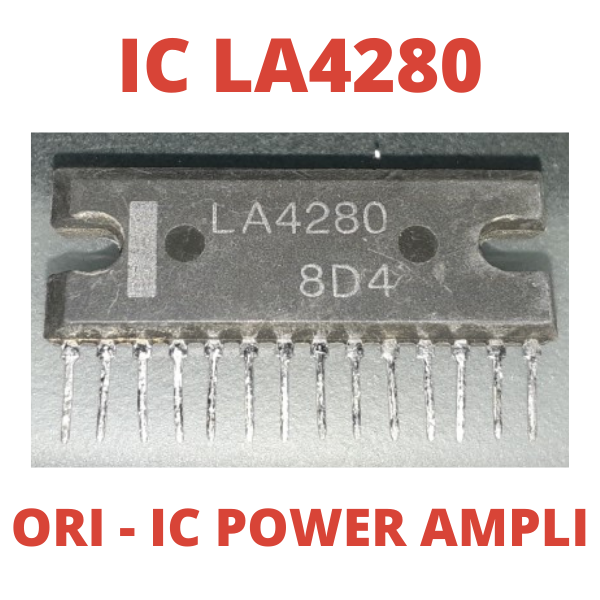 IC TR LA4280 ORI ASLI LA 4280 AISI PENGUAT DAYA AUDIO POWER AMP AMPLI ...